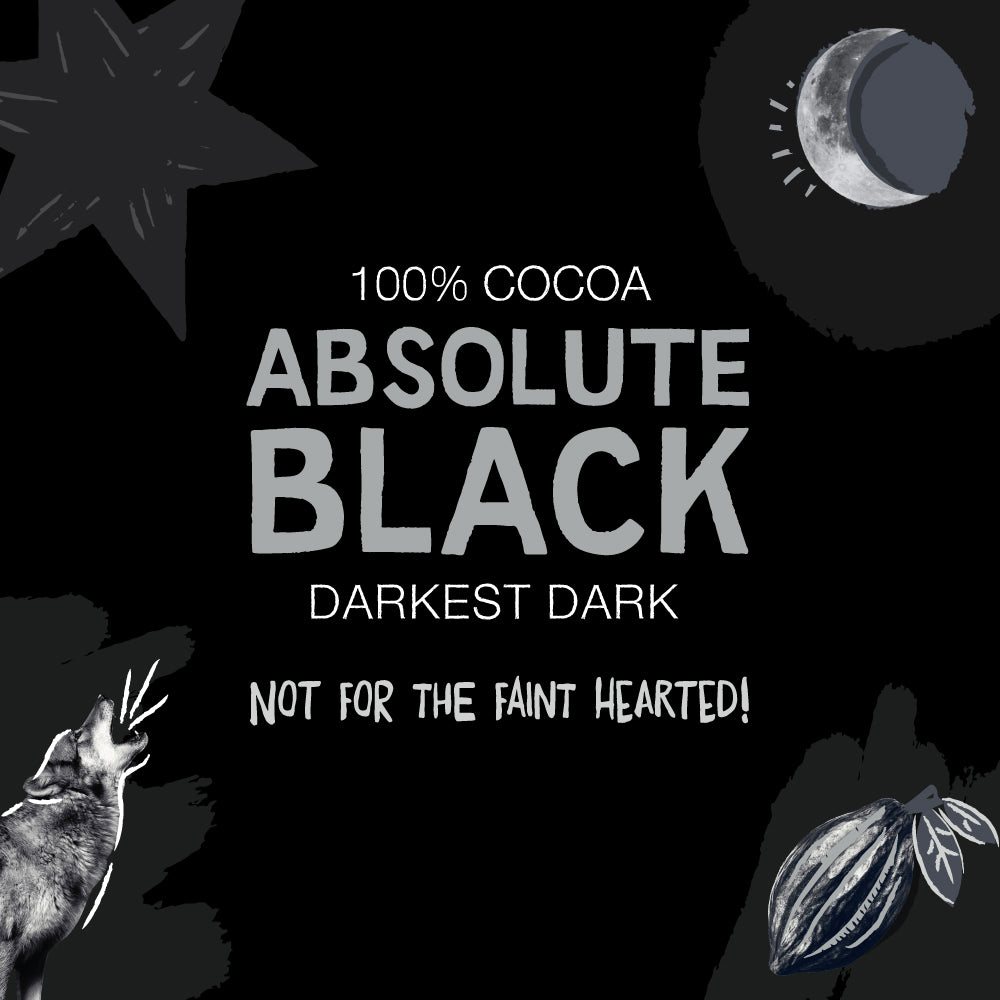 Absolute Black | 100% Dark Chocolate Bars - Montezuma's – Montezuma's ...