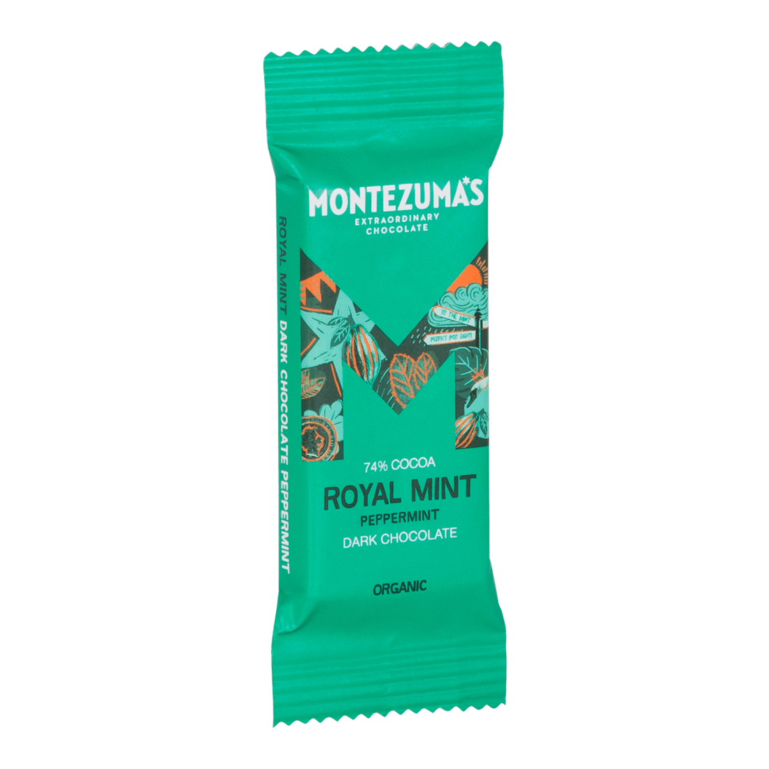 Royal Mint Dark Chocolate, Organic Mint Dark Chocolate Bar – Montezuma ...