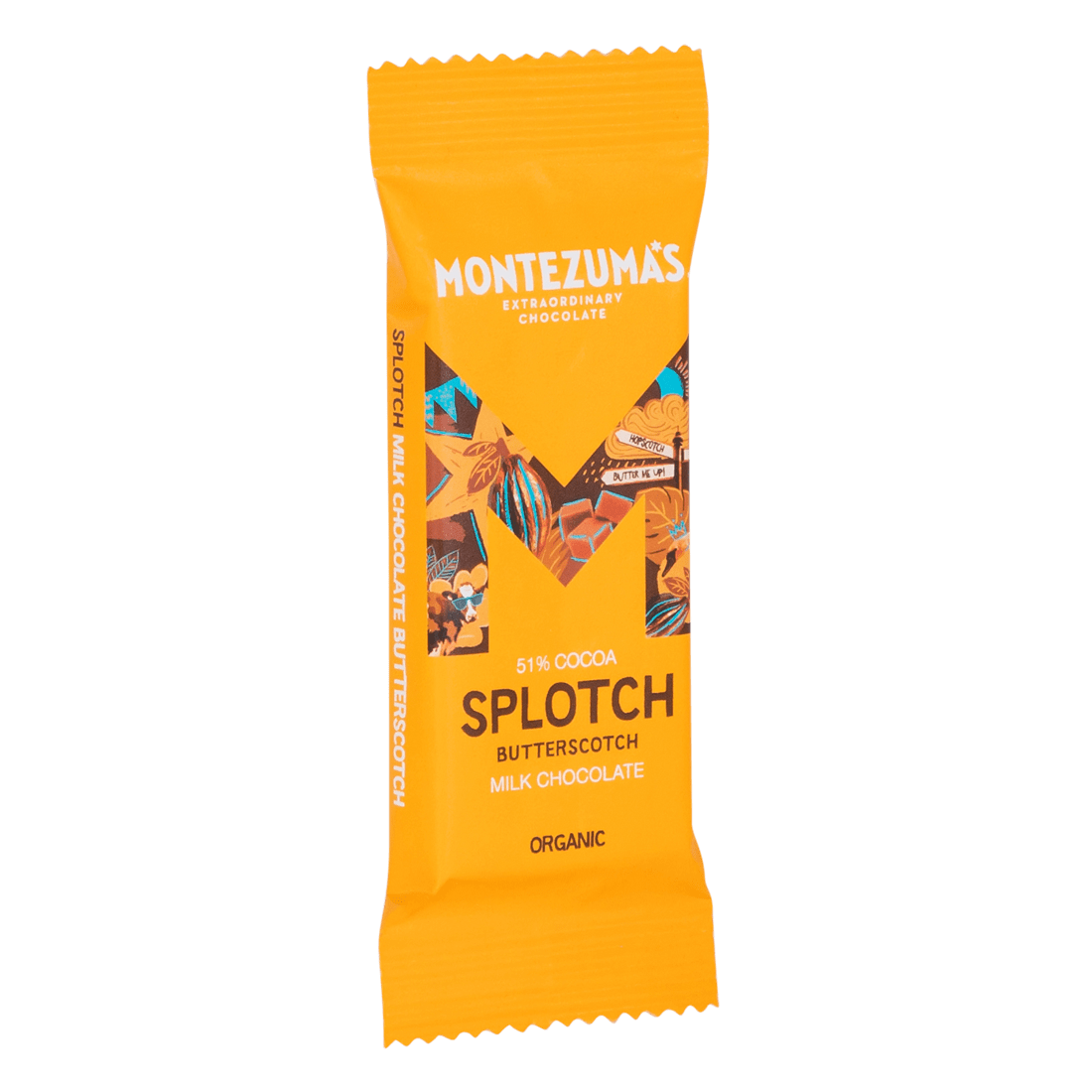 Splotch - 54 Milk Chocolate with Butterscotch – Montezuma's Chocolate